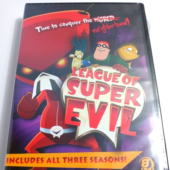 Flatiron Films | Media | League Of Super Evil Complete Series Dvd Nib ...